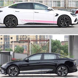 For BYD SEAL Side Skirt + Cabin Cover + Trunk Cover Decorative Sports