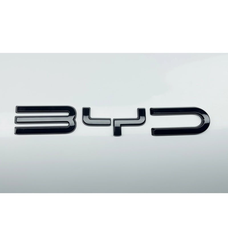 Rear Bumper Glossy Black Badges LOGO for 2024 BYD Seal